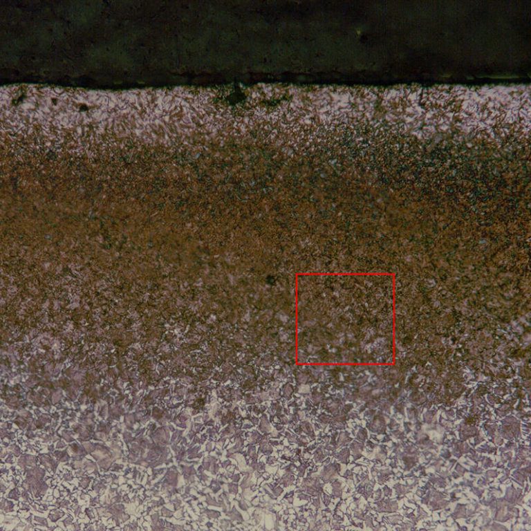 Depth of Decarburization of Steel - Clemex