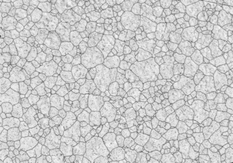 Grain size analysis in steel - Clemex